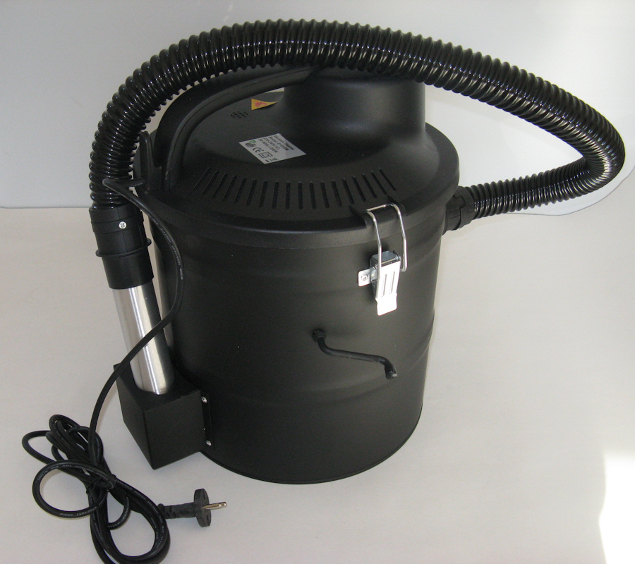 aszuiger met motor 1200 watt en klopper | Pelletkachel Home